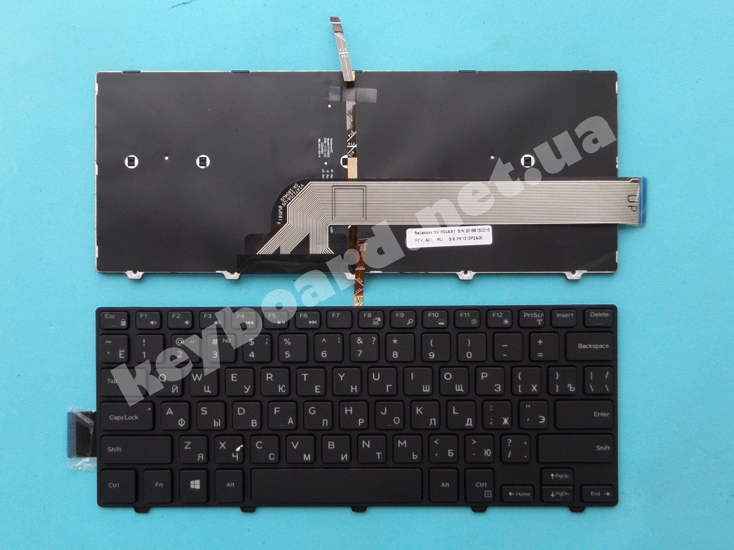 Клавіатура до ноутбука Dell Inspiron 14 3442 :: keyboard.net.ua